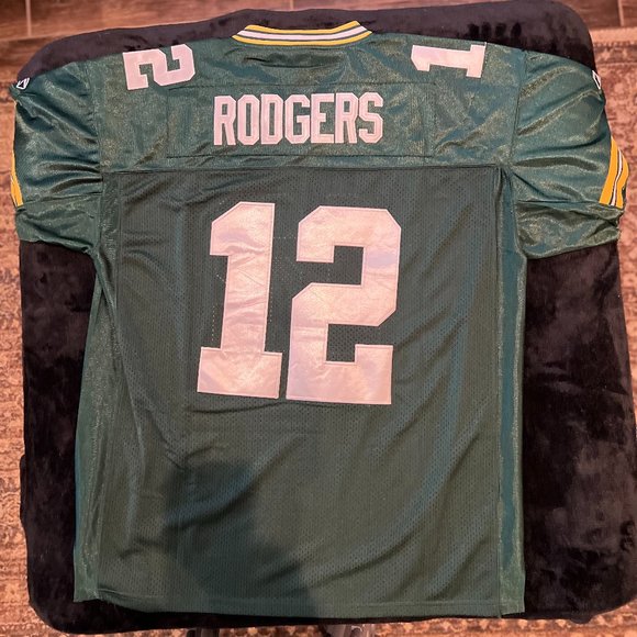 Reebok | Shirts | Aaron Rodgers 2 Green Bay Packers Reebok On Field ...